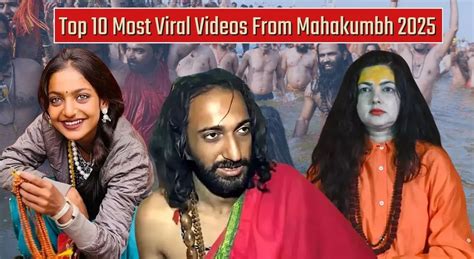 Mahakumbh 2025 Top 10 Most Viral Videos Viral Girl Monalisa Iit Baba
