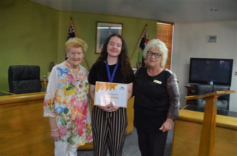 Jenna Baxter Is The Lillian Hulbert Award Winner The Courier