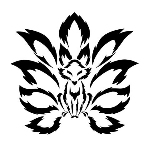 Fox Nine Tails Tattoo