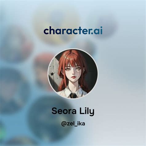 Chat With Seora Lily Character Ai Personalized Ai For Every Moment