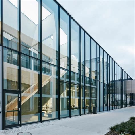 Double Glazing Thermal Break Aluminum Frame Glass Facade Systems