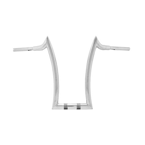 Guidão Diablo Quinado Brutale 112 Para Harley Davidson Softail Breakout Inox Polido