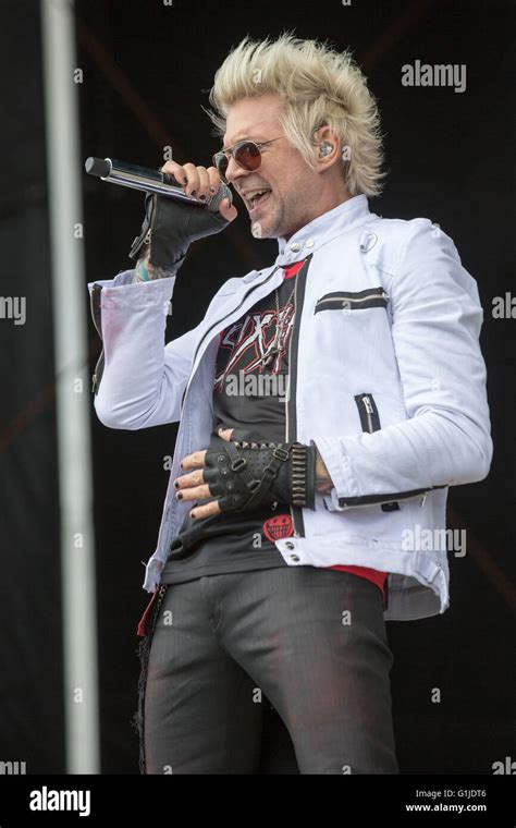 Somerset Wisconsin Usa 15th May 2016 Singer James Michael Of Sixx