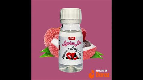 Lychee Litchee Essence Food Flavor 30 Ml Premium Culinary Essence Youtube