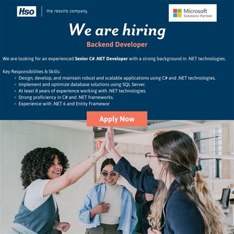 Hiring Csharp Dotnet Softwaredevelopment Azure Techjobs