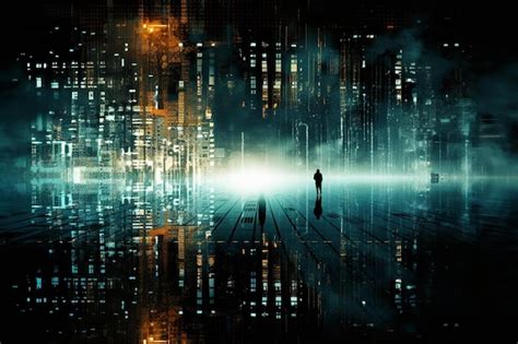 Premium Photo Gray Abstract Wireframe Technology Background