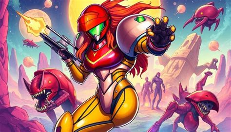 Prompts Para Crear Imagen De Personajes De Samus De Metroid Con Ia
