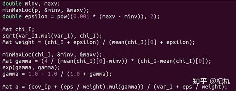 Guided Filtering相关记录 知乎