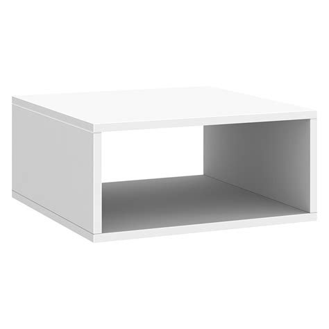 N9ne Furniture Group Storlie Pl9997 Compose End Table Cube White
