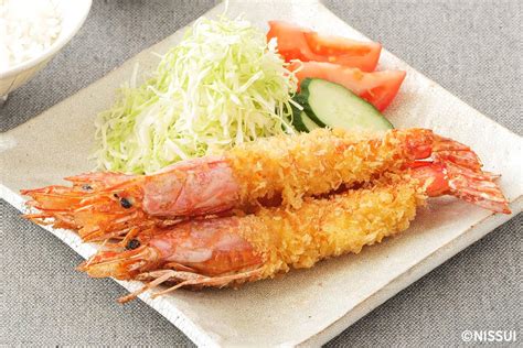 有頭えびフライ レシピ ニッスイ