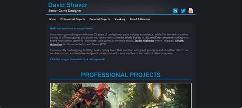 Gaming Portfolio Template 9 Portfolio Tips For Game Artists In 2021