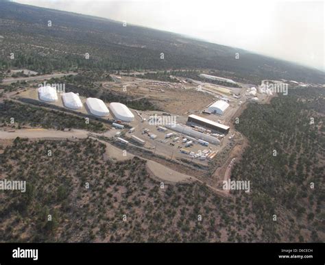 This Aerial Photograph Of Los Alamos National Laboratory Lanl Area G