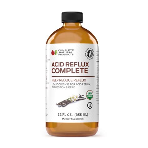 Acid Reflux Complete 12oz Organic Liquid Amish Reflux Home Medicine