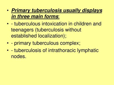 Ppt Primary Tuberculosis Powerpoint Presentation Free Download Id 4070372