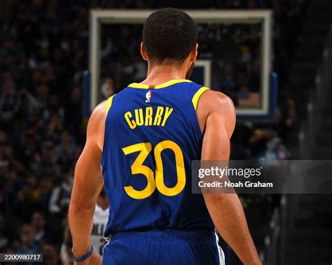 Stephen Curry Of The Golden State Warriors Looks On During The Game