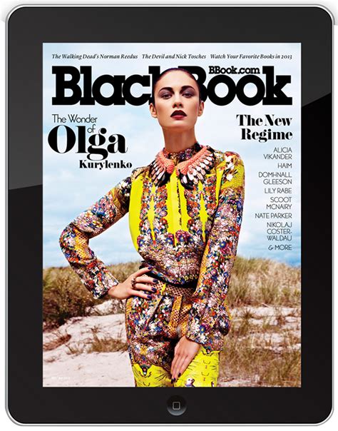Blackbook Magazine Ipad Edition On Behance