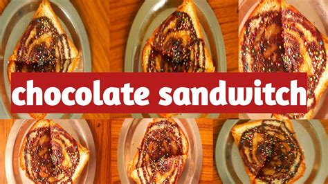 Chocolate Sandwitchsandwitchmeenakhi307 Youtube