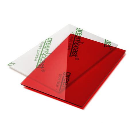 Plexiglass 200x300 3mm Clear Red Micro Robotics