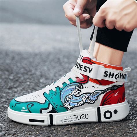 Kış Unisex Moda Animasyon Ortak Adı Casual Koşu Ayakkabıları Sokak Dansı Ebeveyn Çocuk