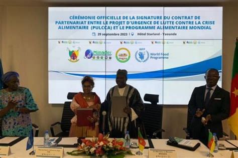 Cameroon Govt Wfp Partner On Food Security Program In Vulnerable