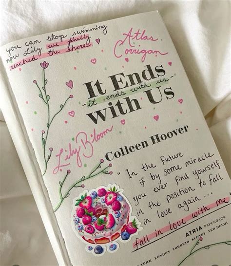 It Ends With Us By Colleen Hoover In 2025 Romantic Book Quotes Book