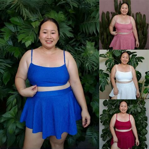 Pearl Plus Size 2in1 Swimsuit Tiktok Shop Philippines