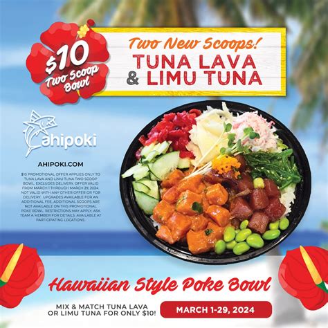 Ahipoki Rolls Out Two New Hawaiian Style Poke Scoops Kicks It Off With