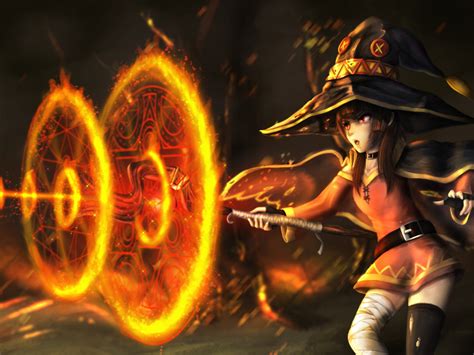 Megumin Explosion 2348931 Hd Wallpaper And Backgrounds Download