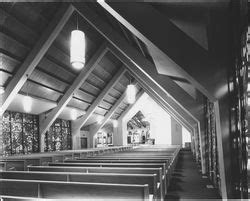 Interior Of St Johns Catholic Church Healdsburg California 1966