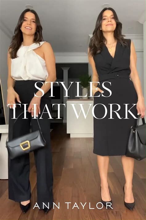 Stay Polished In Ann Taylor Video Well Dressed Women Business