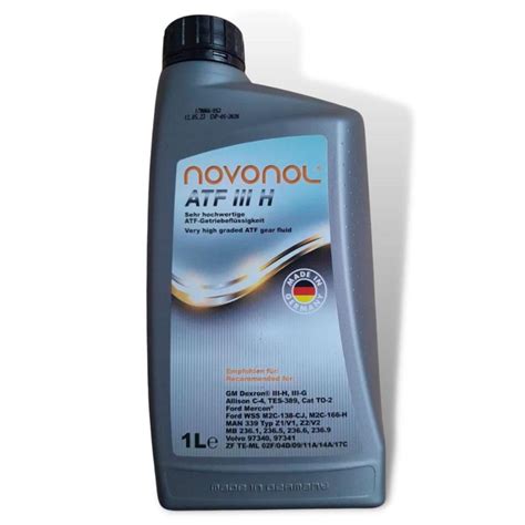 Lubrificante Atf Iii H Equiv Febi 29934 Novonol 1l Lubrificantes