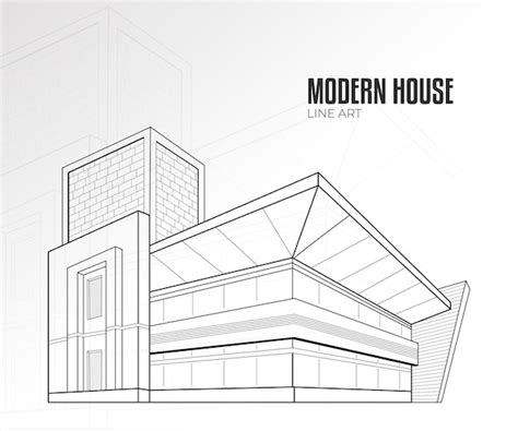 Line Drawing Architecture At David Laramie Blog