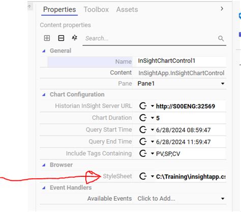 OMI InsightApp Stylesheet Functionality AVEVA System Platform OMI Heroes HQ HMI