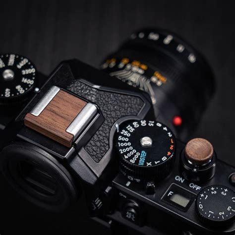 Nikon Df Wooden Hot Shoe Cover Set Premium Real Wood