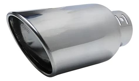 Ponteira Escapamento Aço Inox Saída 45 Polegadas Universal Parcelamento Sem Juros