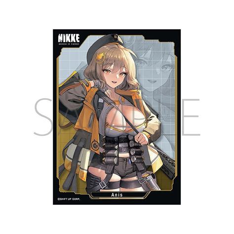 Card Sleeves Matte Series Anis Nomt1967 Goddess Of Victory Nikke