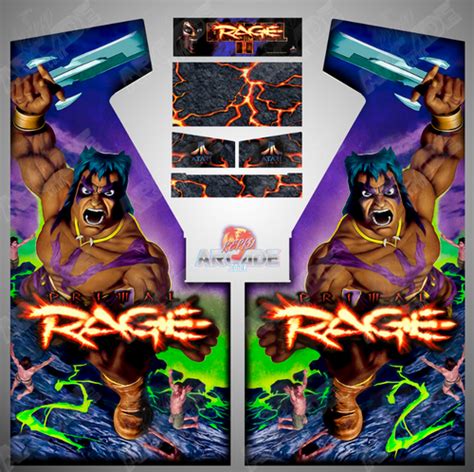 Primal Rage 2 Full Art Set Reproarcade