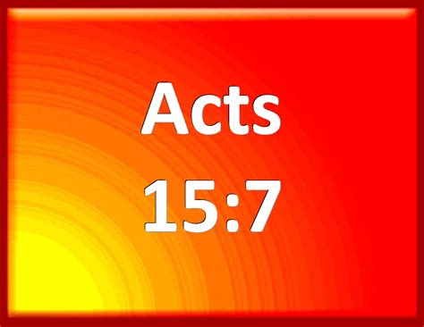 Acts 157 And When There Had Been Much Disputing Peter Rose Up And