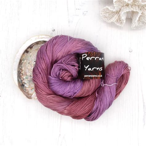 4ply Silky Sea Winter Sunset Perran Yarns