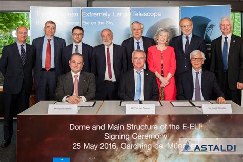 Astaldi Firmato Il Contratto Per Il Progetto Eso In Cile Astaris