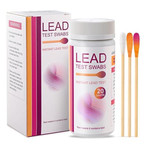 Lead Testing Kit For Dishes Lead Test Kit Aawipes 30 Rapid Testing