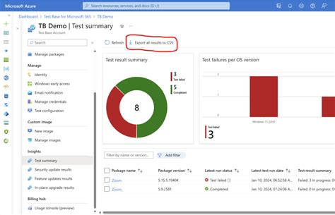 export your data microsoft learn