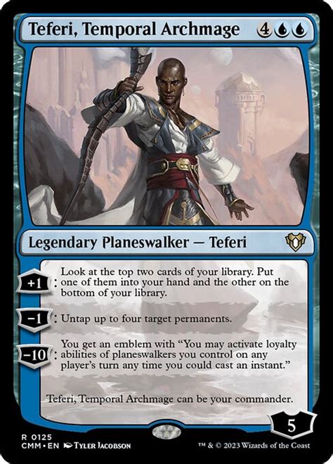 Teferi Temporal Archmage Combos Edh