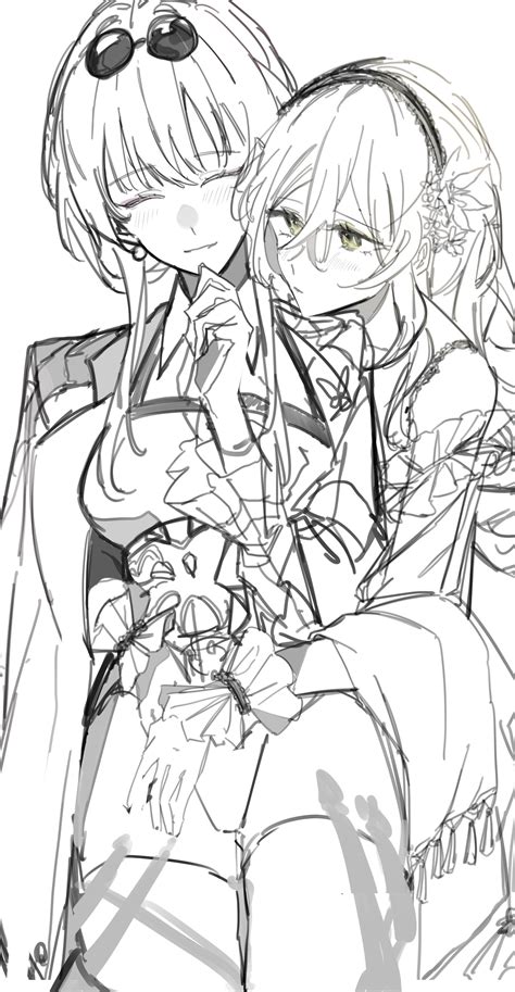 Trailblazer Stelle And Kafka Honkai And 1 More Drawn By Tugupi