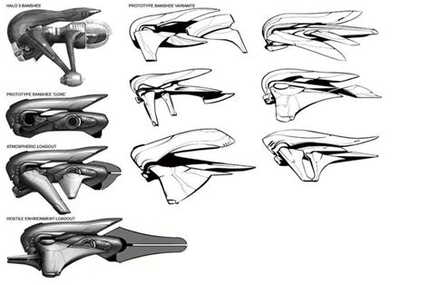 Hr Banshee Concept 1 Elsedda Pattern Banshee Ship Class Halopedia The Halo Wiki Tipos