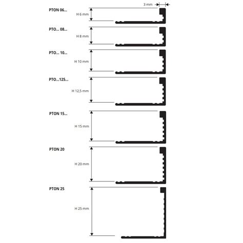 Профиль Progress Profiles Proterminal Pton 125 2 7 м латунь натуральная матовый купить в