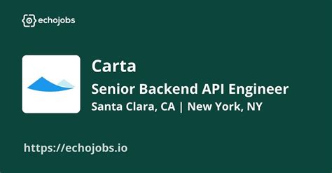 Carta Is Hiring Senior Backend Api Engineer San Francisco Ca Grpc Api Android Python Aws