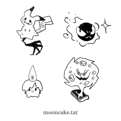 Ghost Type Pokemon Flash Perfect For Fall Dm To Book