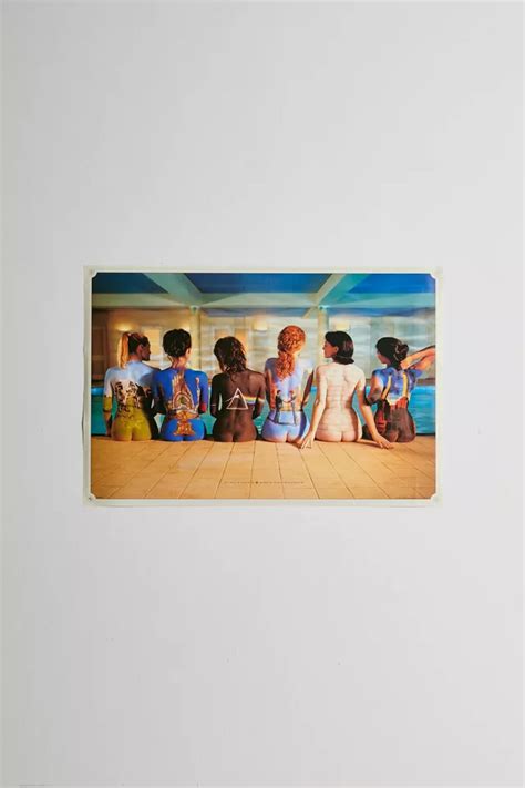 Pink Floyd Back Catalogue Poster Urban Outfitters