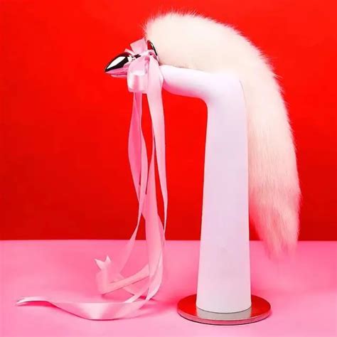 40cm Fox Tail Butt Plug Little Fox Ears Cosplay Accessory